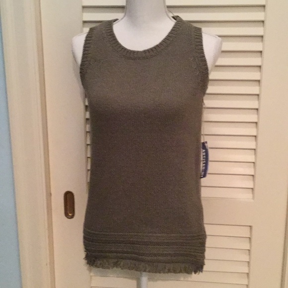 Artisan Ny | Sweaters | Artisan Ny Sleeveless Sweater | Poshmark